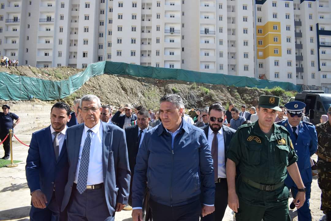 وزير السكن يزور موقع حوش الريح - سهم